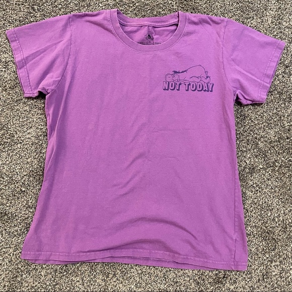 Disney | Tops | Disney Eeyore Not Today Shirt | Poshmark